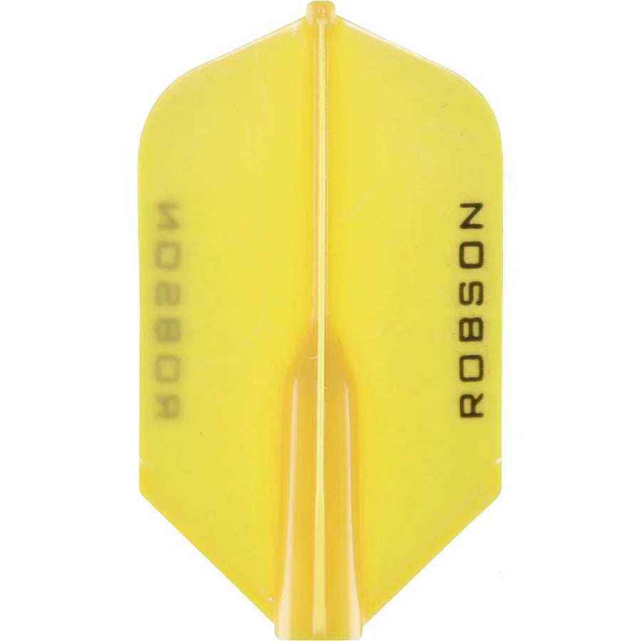 Robson Plus Dart Flights - Slim Yellow – Mack Darts
