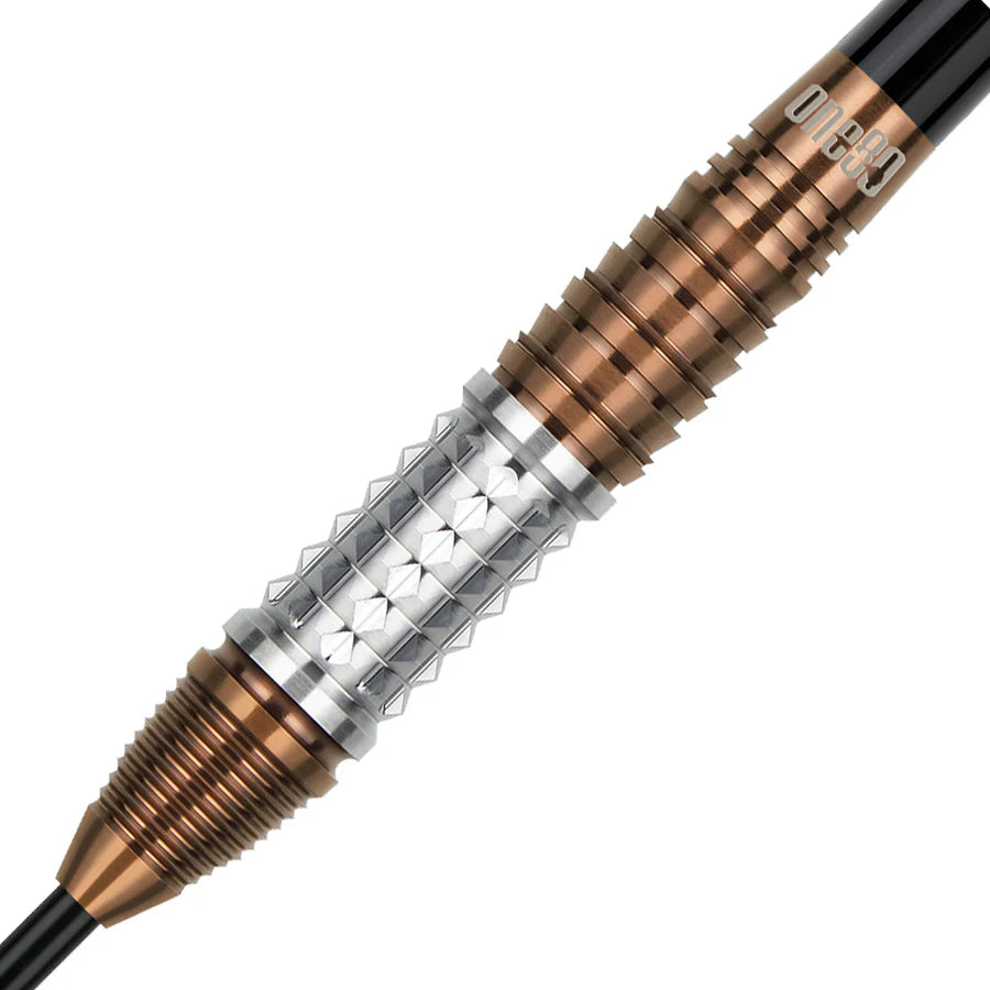 One80 Luxor Epsilon 25 gram 90% Tungsten Steel Tip Dart Set – Mack Darts One80 Luxor Epsilon 25 gram 90% Tungsten Steel Tip Dart Set – Mack Darts