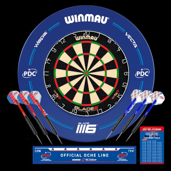 Winmau PDC Blade 6 Surround Set – Mack Darts