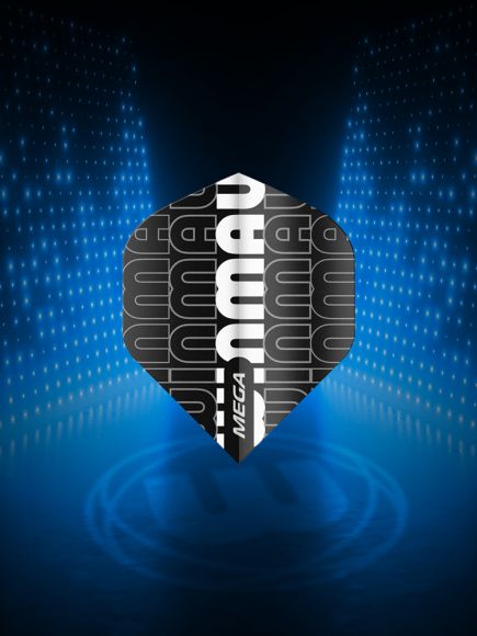 Winmau Mega Standard Winmau Logo Black & Grey – Mack Darts