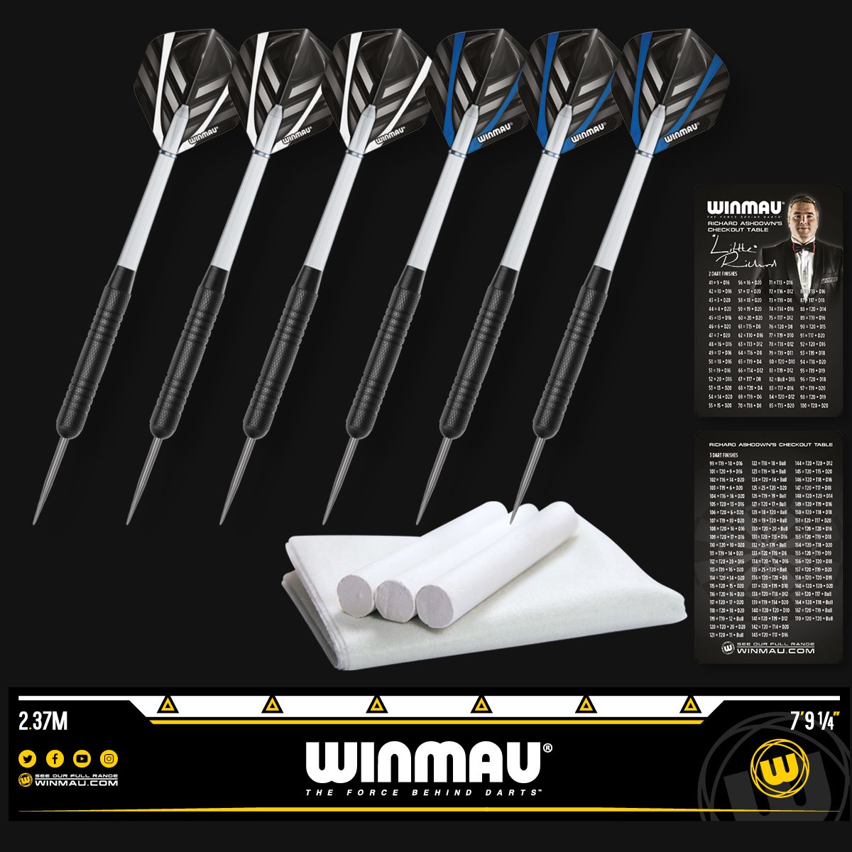 Winmau Diamond Plus Professional Darts Set – Mack Darts
